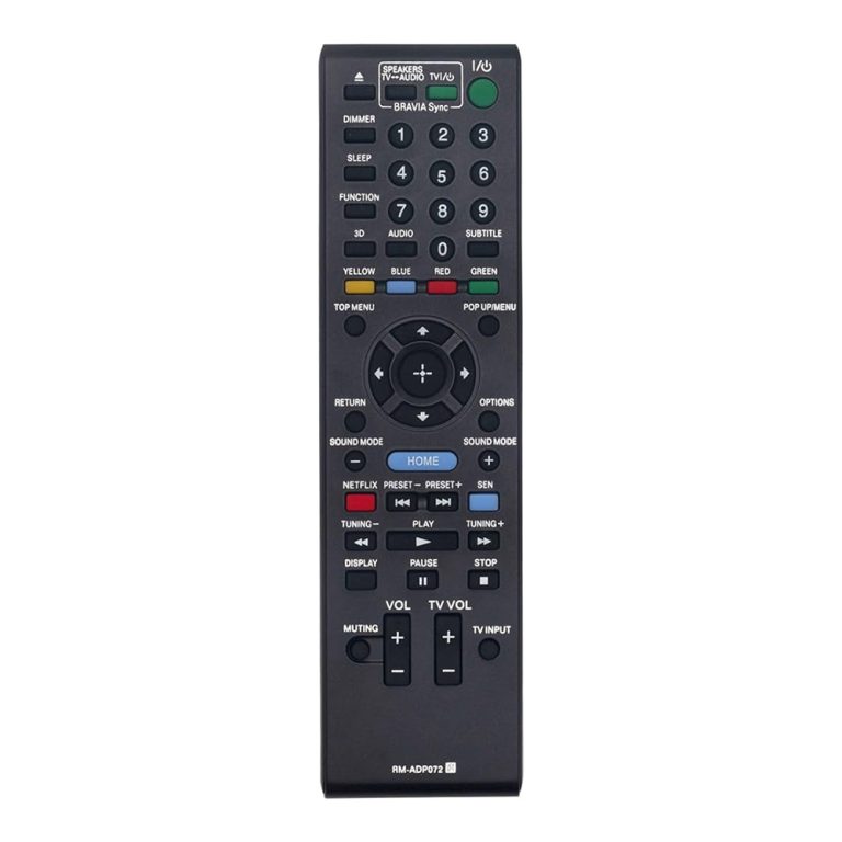 Universal Sony Blu-ray remote control – Slimtron RM-ADP072 alternative ...